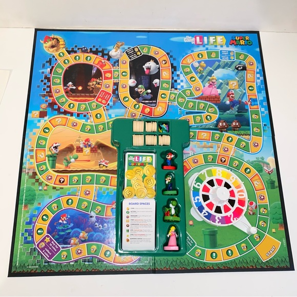Hasbro | Games | Hasbro Gaming The Game Of Life Super Mario Edition ...